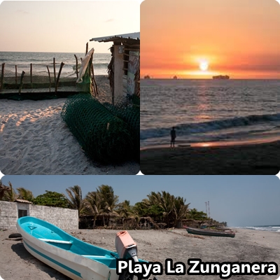 Playas de mi Tierra El Salvador: Playa La Zunganera