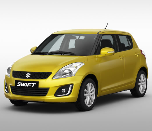 Suzuki Swift 4 Restylée (2013 à 2017) - Couleurs