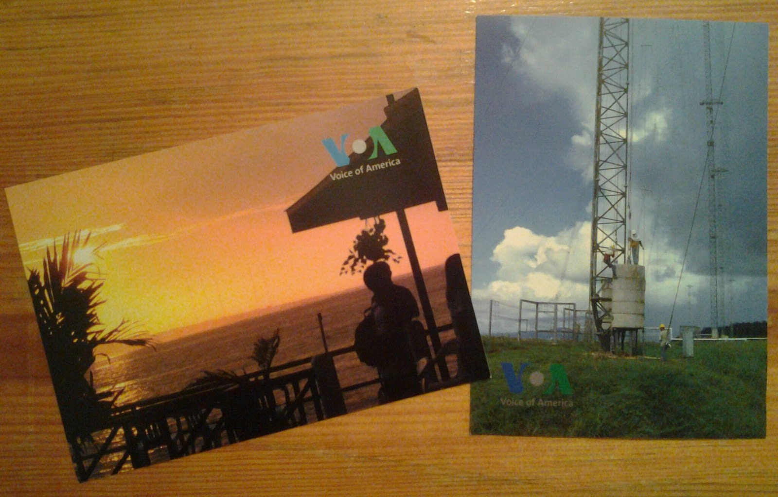 SOUTH EAST ASIA DXING: QSLs from the Voice of America