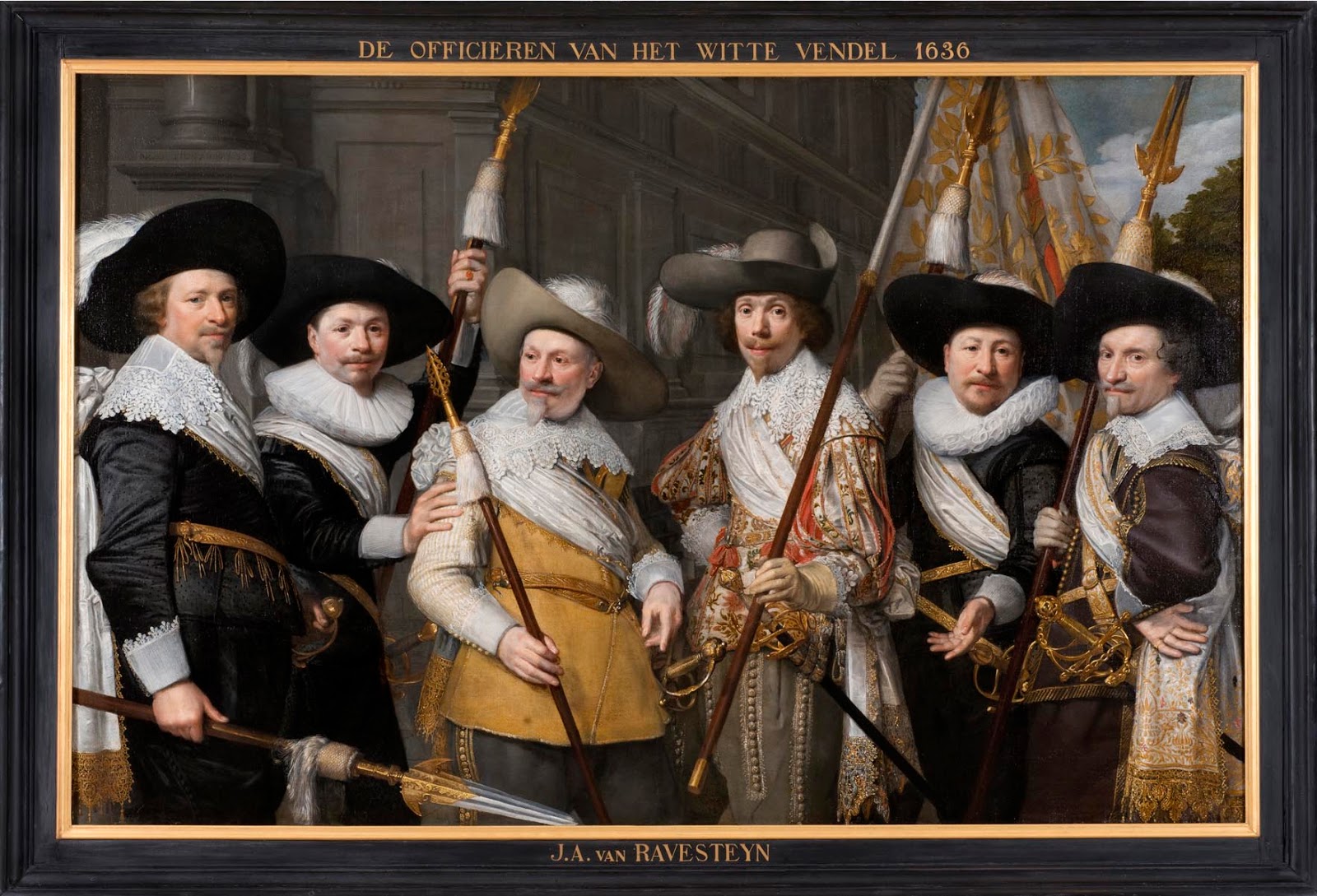 Jan Anthonisz. van Ravesteyn: The officers of the White company (1638)