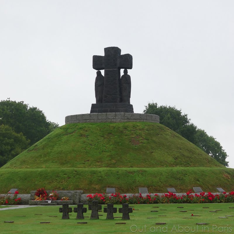 The German Cemetery in La Cambe, Normandy: a reminder to keep peace