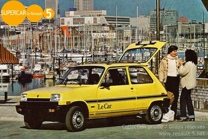 Blog :: TOUT sur la Renault 5: Renault 5 Le Car