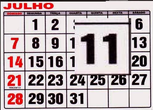 11 DE JULHO NA HISTORIA
