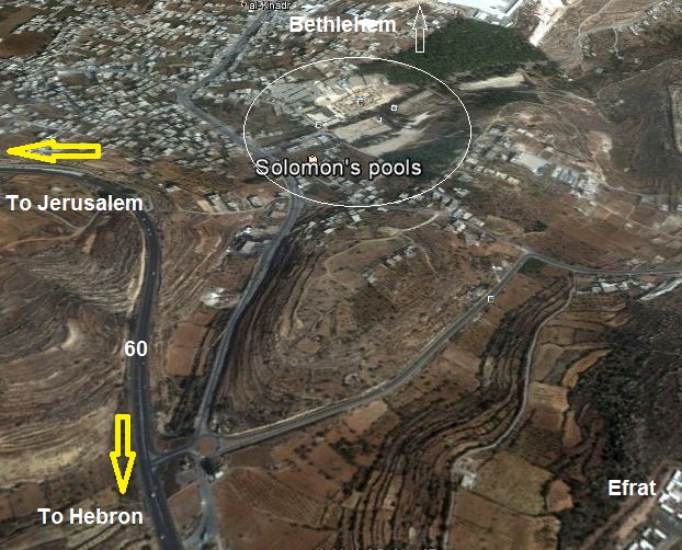 Love For His People: Solomon's Pools South of Jerusalem. 150 Years of ...