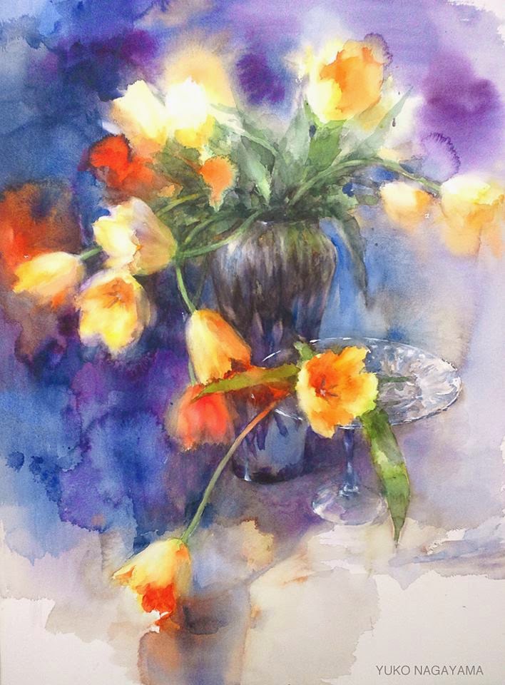 Yuko Nagayama 永山裕子, 1963 | Watercolor painter | Tutt'Art@ | Pittura ...