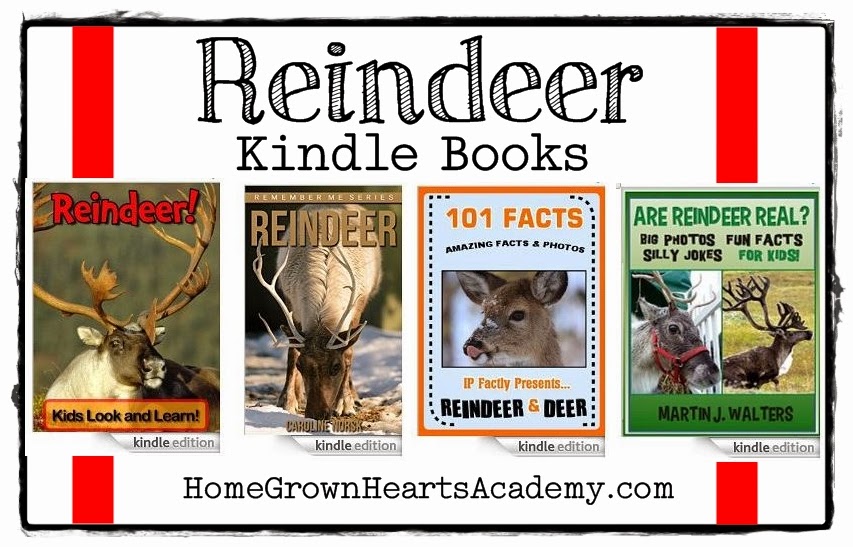 Home Grown Hearts Academy Homeschool Blog: Reindeer Study Resources ...