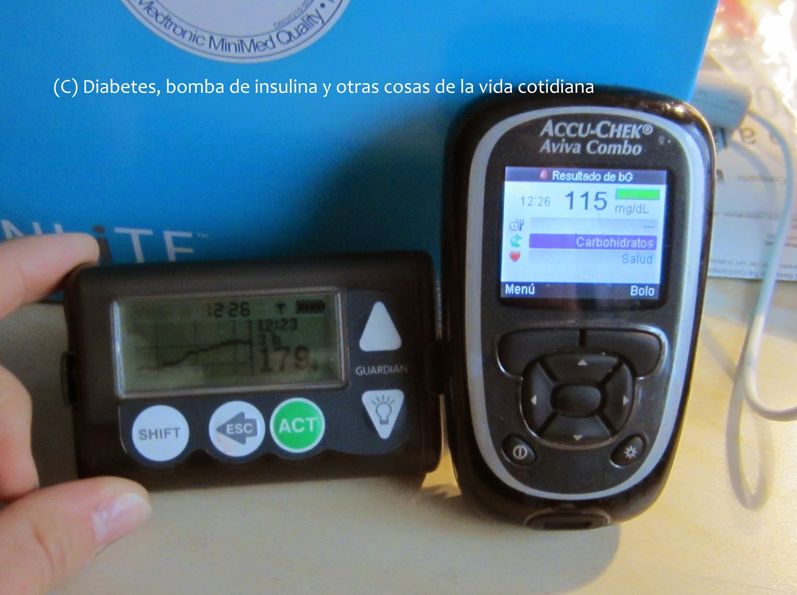 Diabetes, bomba de insulina y otras cosas de la vida cotidiana: Medidor ...