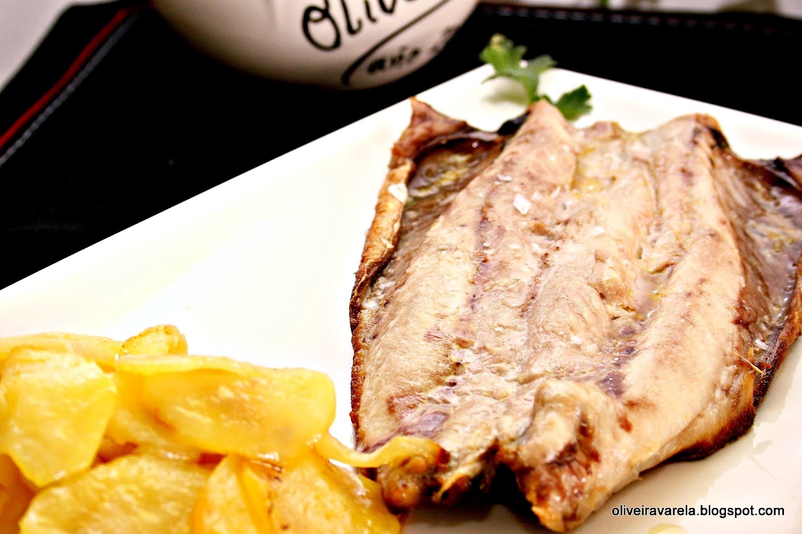 Xarda o forno con patacas