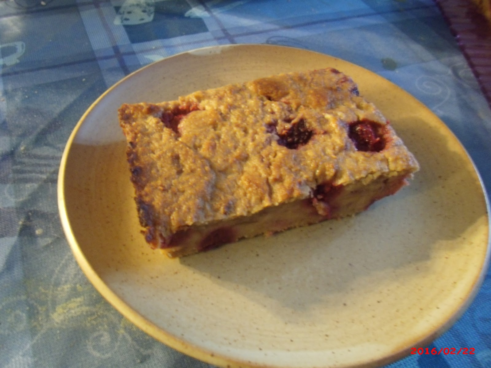saze66cuisine: Pudding au pain et framboises