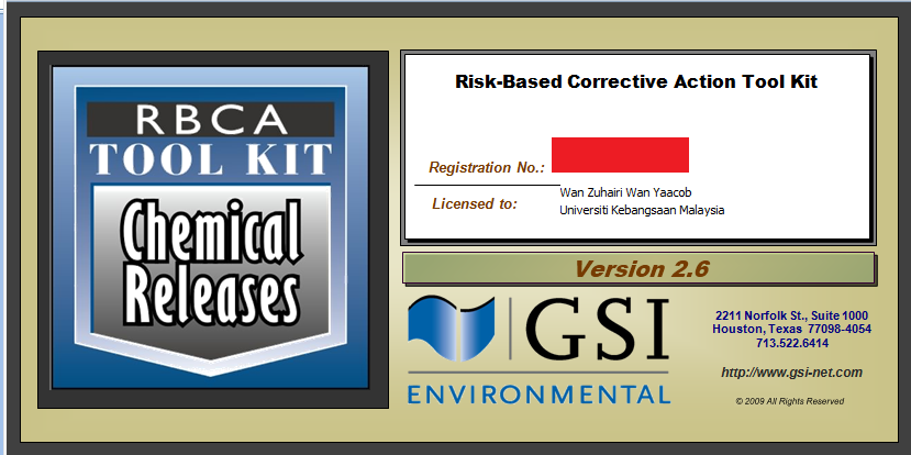 Geoenvironmental research group GERG: Risk Based Corrective Action ...