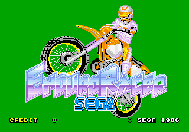 La Taberna de Grog: Enduro Racer (Sega, 1986)