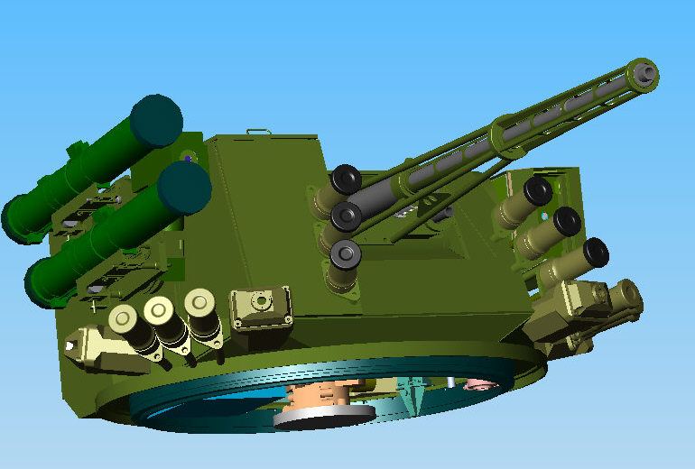 Glavcom: Ukrainian combat module BM-7 Parus