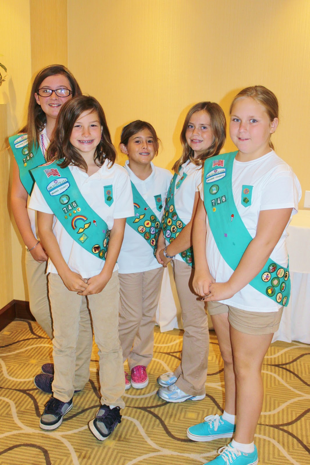 HUNTINGTON BEACH GIRL SCOUT TROOP 746: BRONZE AWARD CELEBRATION!!!