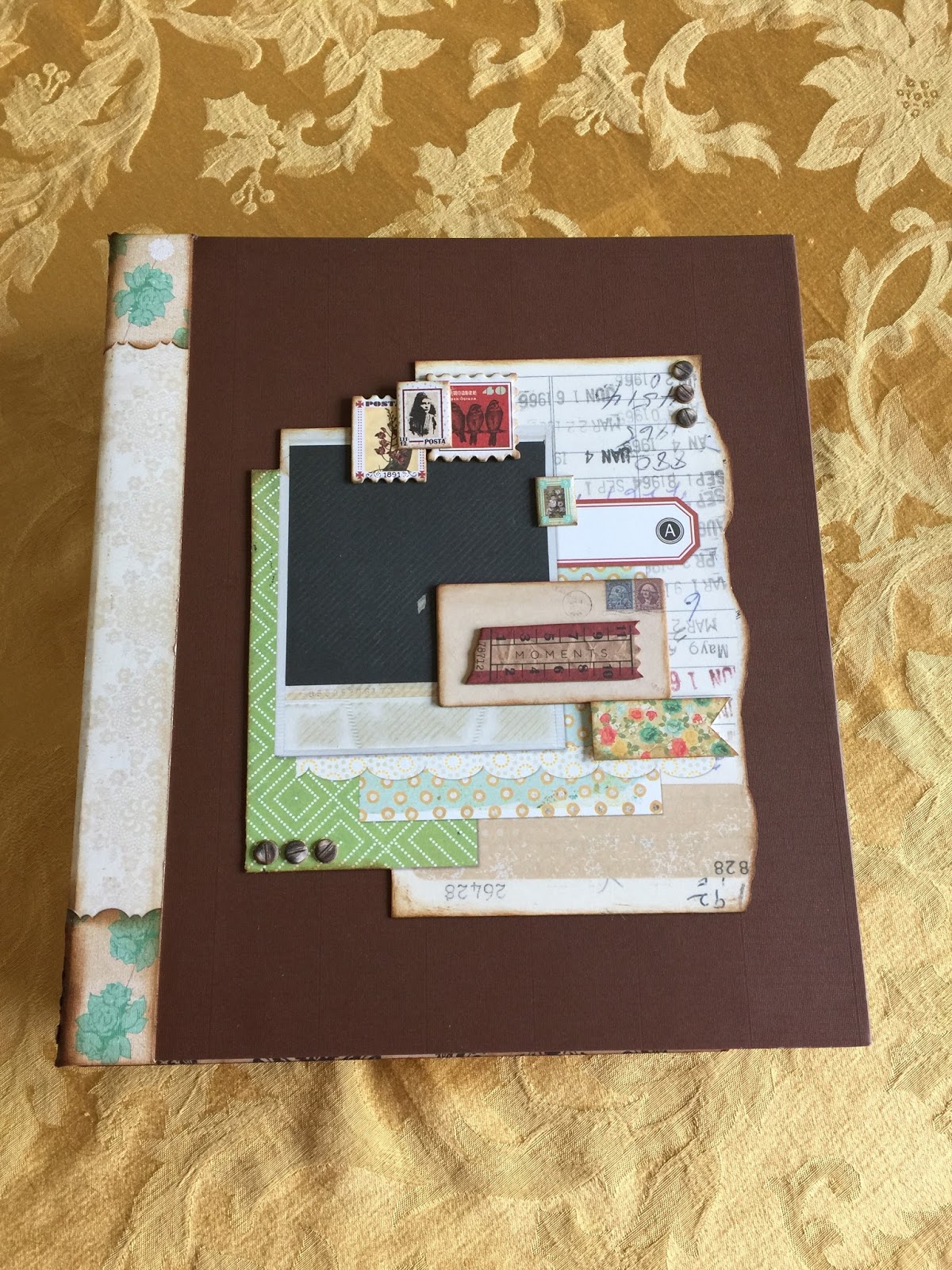 A Creative Operation: "Memories" File Folder Album, Part 3