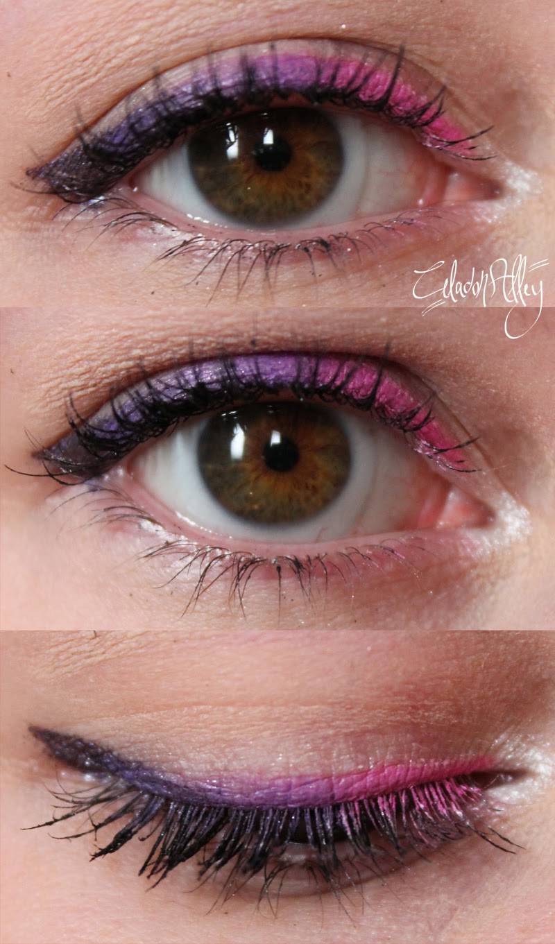 Celadon Alley: Eye of the Day Pink and Purple Gradient