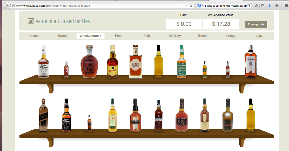 The Jolly Bartender: Virtual Bar