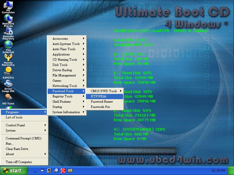 The PC Tech Blog: Changing Forgotten Window's Passwords