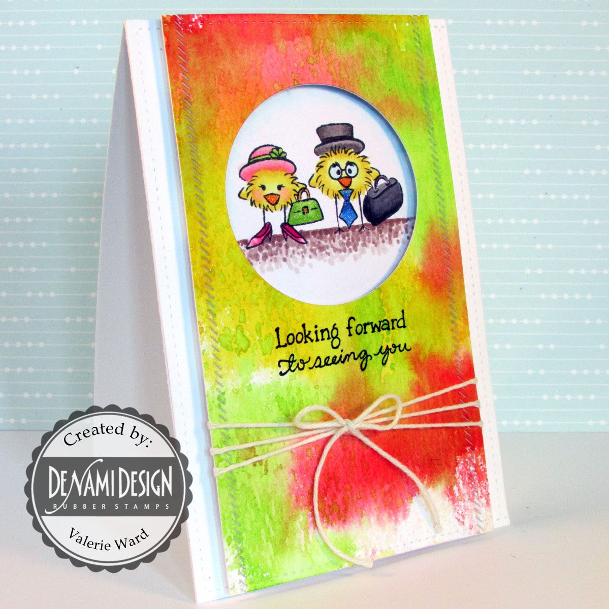 DeNami Design Blog: Funny Chickies Everyday Card