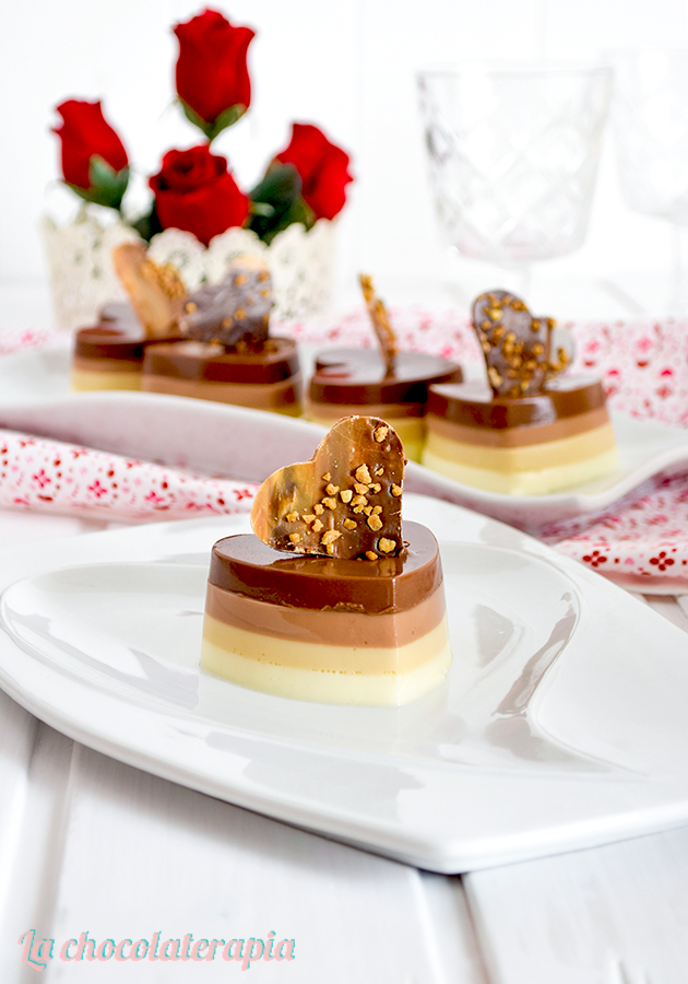 Mini tartas de cuatro chocolates — La chocolaterapia