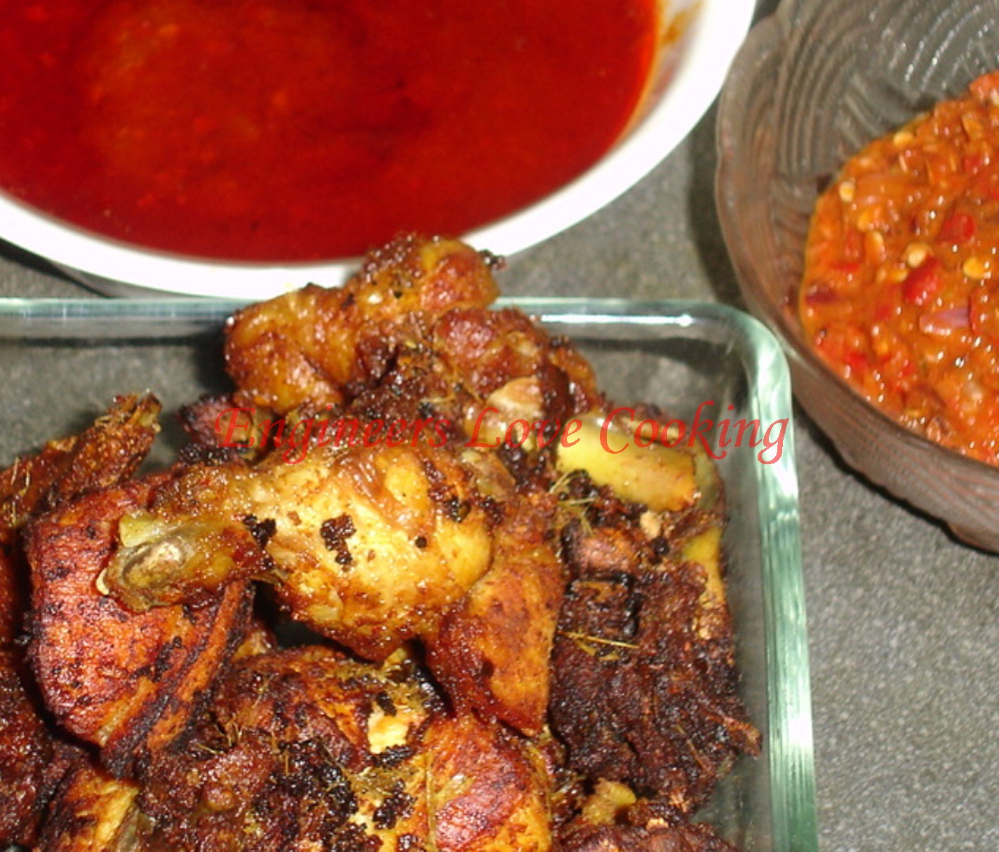 Engineers Love Cooking: AYAM GORENG BEREMPAH / SPICY FRIED CHICKEN