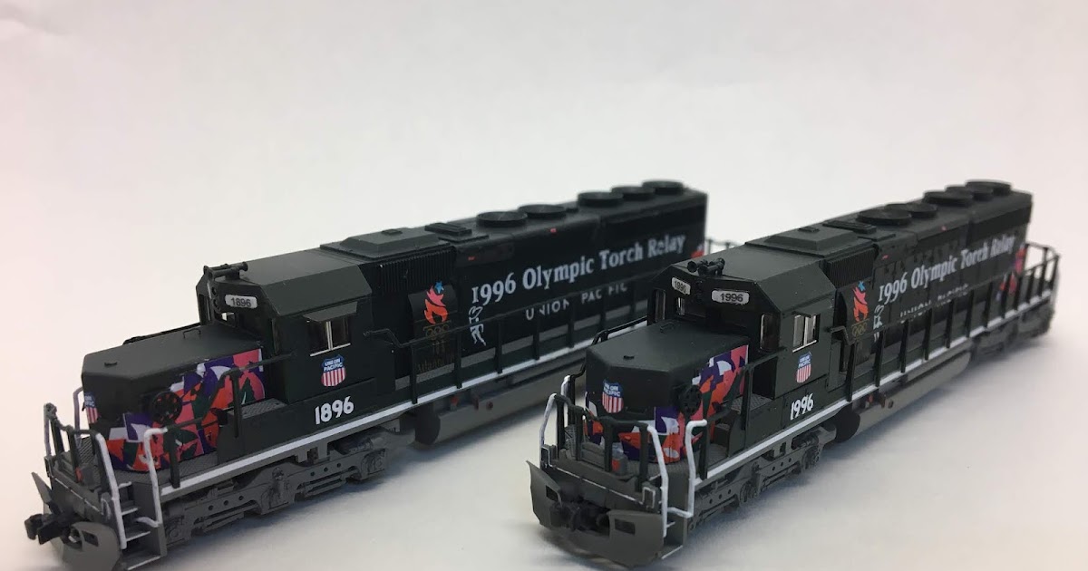 Parker Locomotive Works : Union Pacific Atlanta Torch Relay Units