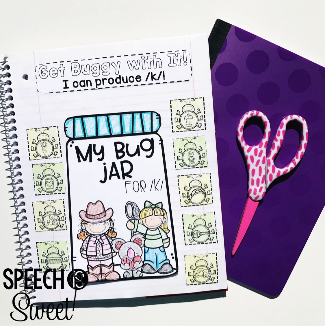 Bug Themed Speech Therapy - Speech is Sweet
