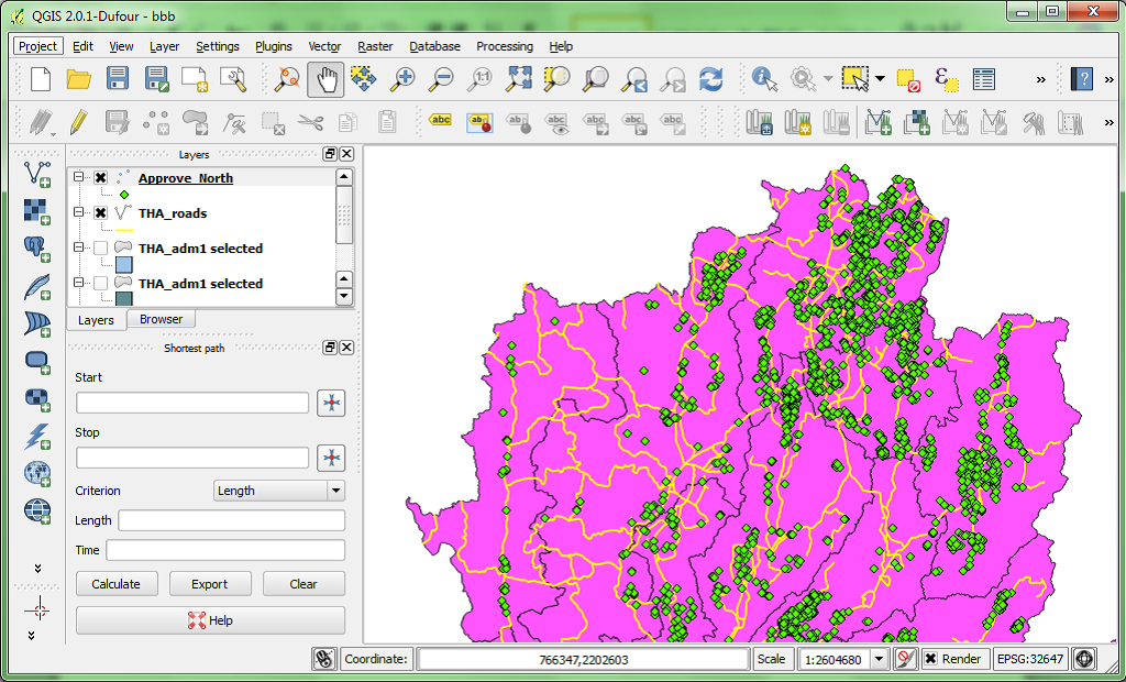 ระบบสารสนเทศภูมิศาสตร์ (Geographic Information System : GIS): ส่วน ...