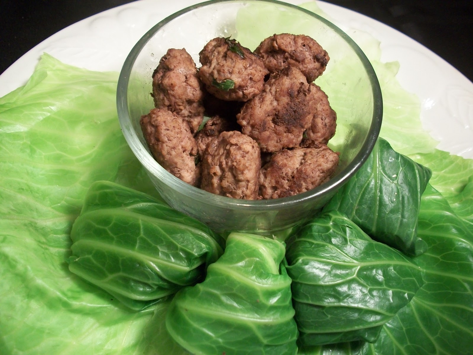 Cabbage Wrapped Beef Pot Stickers | Sandy's Kitchen