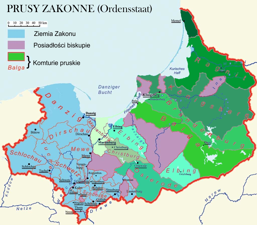 Pruski Horyzont: Prusy w świetle podziałów administracyjnych cz.1 : Od ...