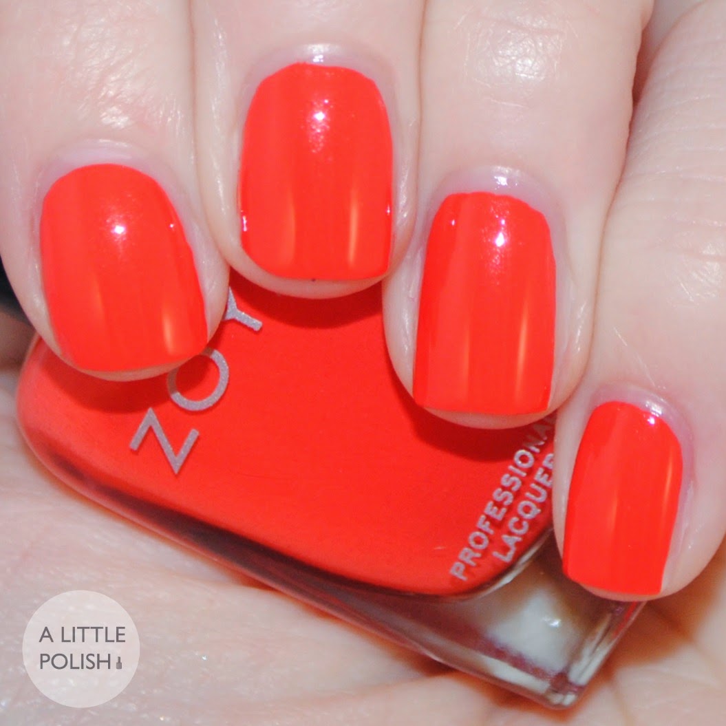 A Little Polish: Zoya Tickled Collection - Swatches & Review