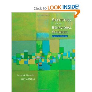 Mathematics Books Review: Statistics for the Behavioral Sciences