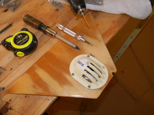 Ericson 25, Oystercatcher: Anchor, Chain Locker, and Anchor Roller ...