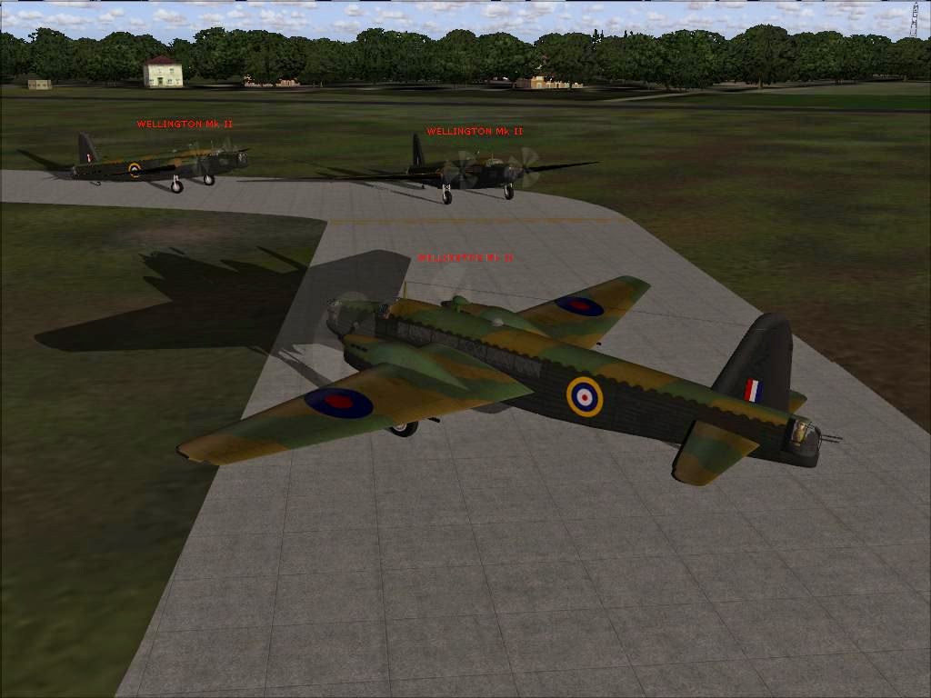 FlySim&Real: FSX: Vickers Wellington e North American B25