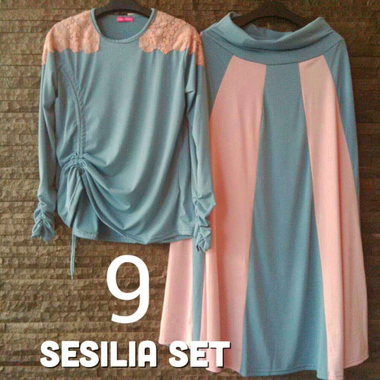 RUMAH HIJAB SAVANA: SESILIA SET ORI BY AZZURA MOMS