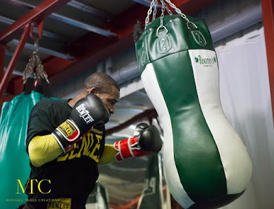 Photos: Welterweight British Nigerian Boxer, Larry Returns To The Ring ...