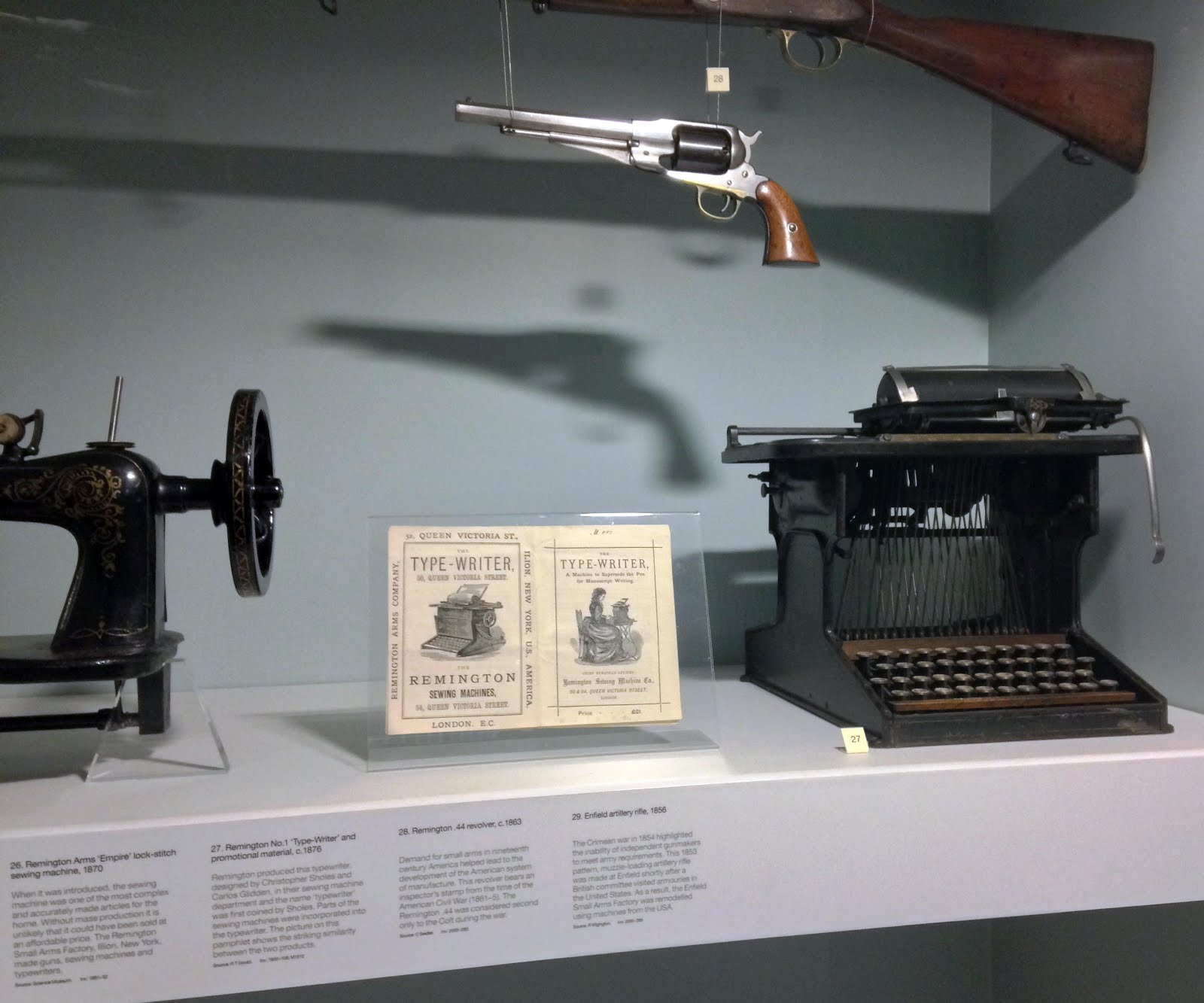 A visit to the Science Museum/ /THE TYPEWRITER REVOLUTION