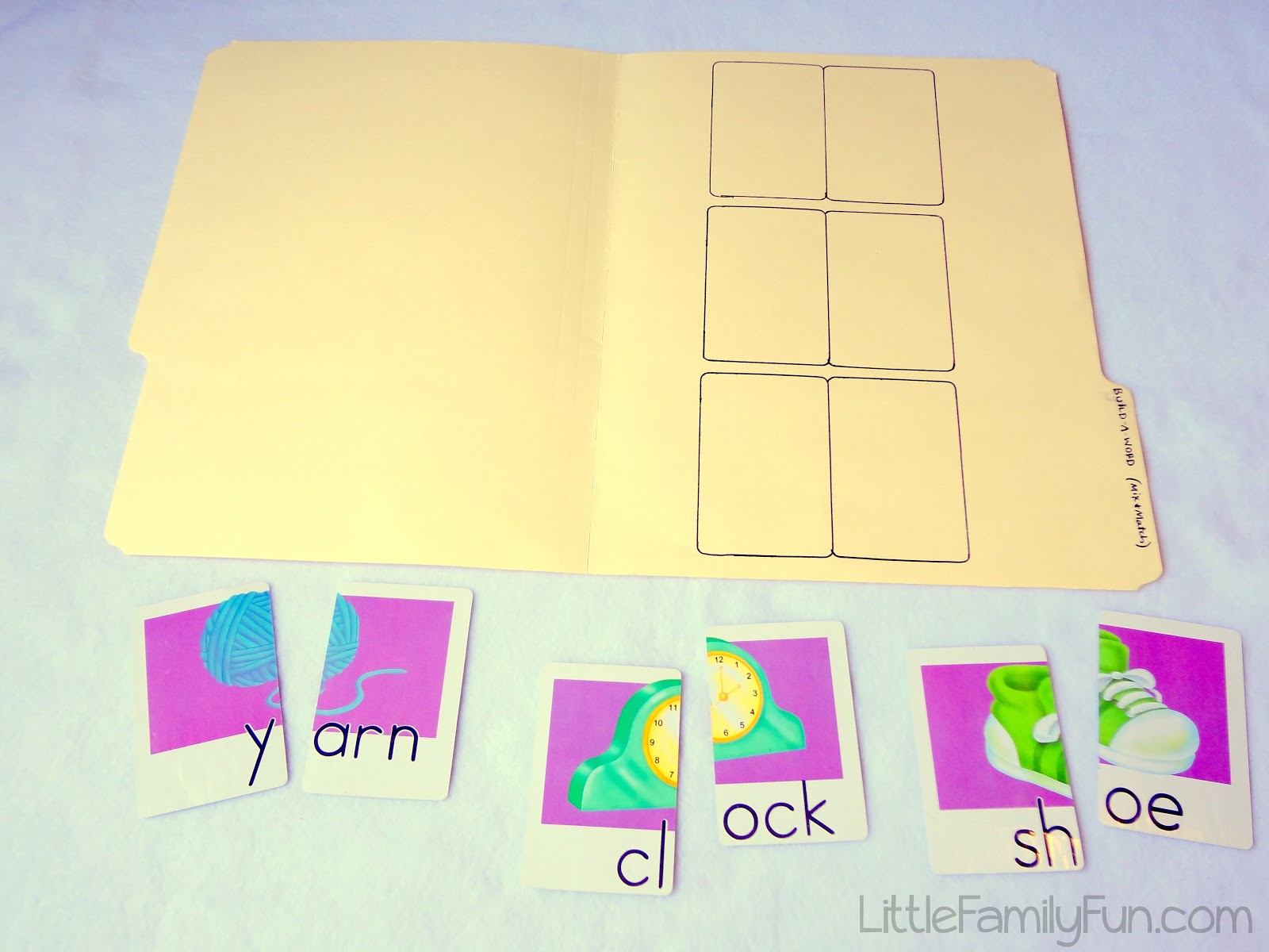 Little Family Fun: File-Folder Games: Flash Cards