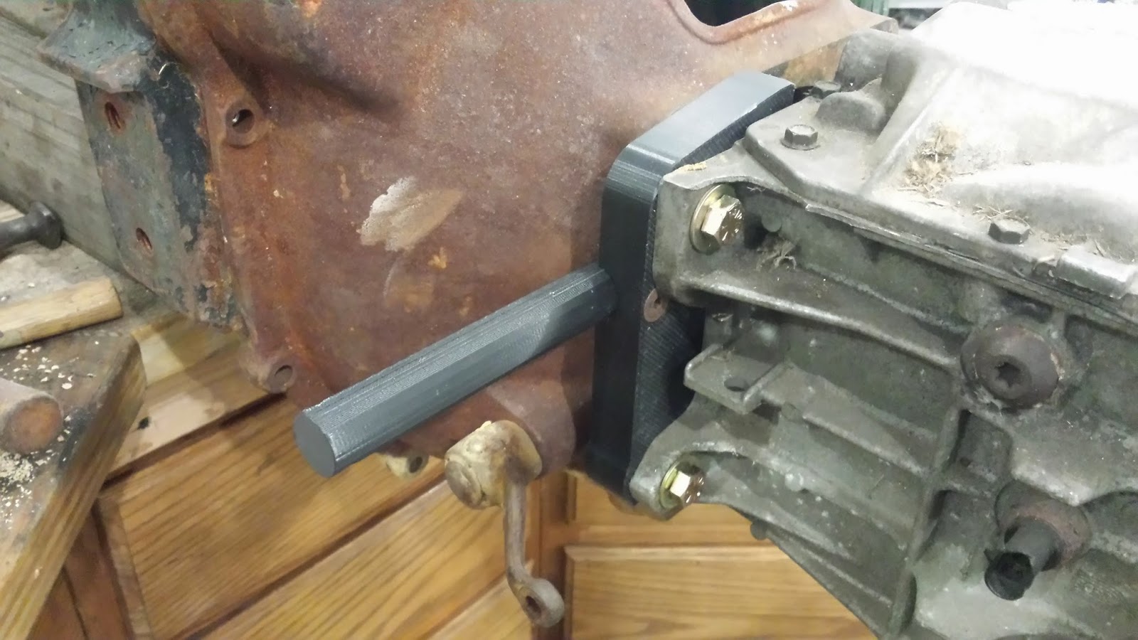 Vintage Metalworks: Model A to T5 adapter....