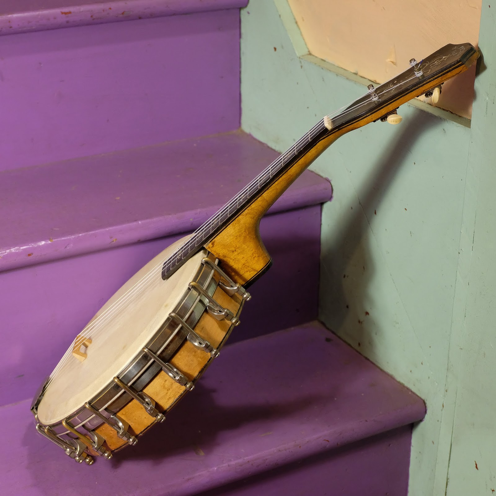 1910s Lange-made Orpheum No 1 Banjo-Mandolin (4-String Convert)