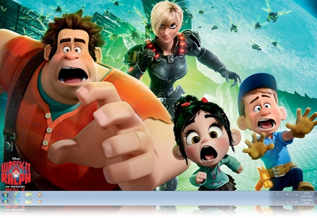 Mania de Filmes: Wallpapers do Filme Detona Ralph Windows 7 Theme