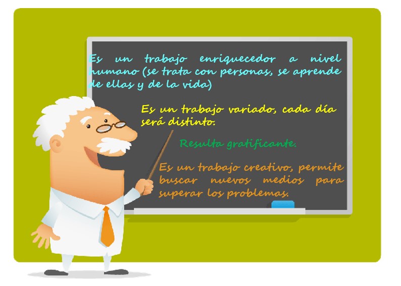 Más allá del la labor docente : EL ATRACTIVO DE LA LABOR DOCENTE