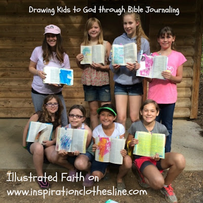 Drawing Kids to God through Bible Journaling – Inspiration Clothesline