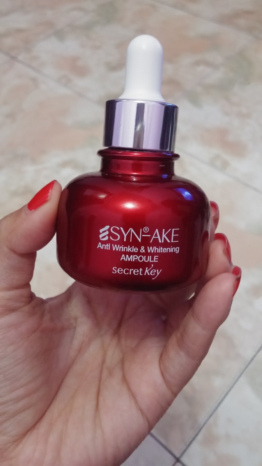 [Review] Secret Key Syn-Ake Ampoule | allaboutbeautynotes