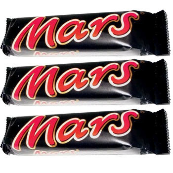 Chocolates: Mars chocolate bars