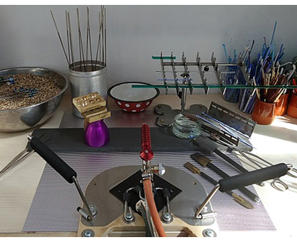 Big Bead Little Bead Blog: Making: Lampwork Glass Beads