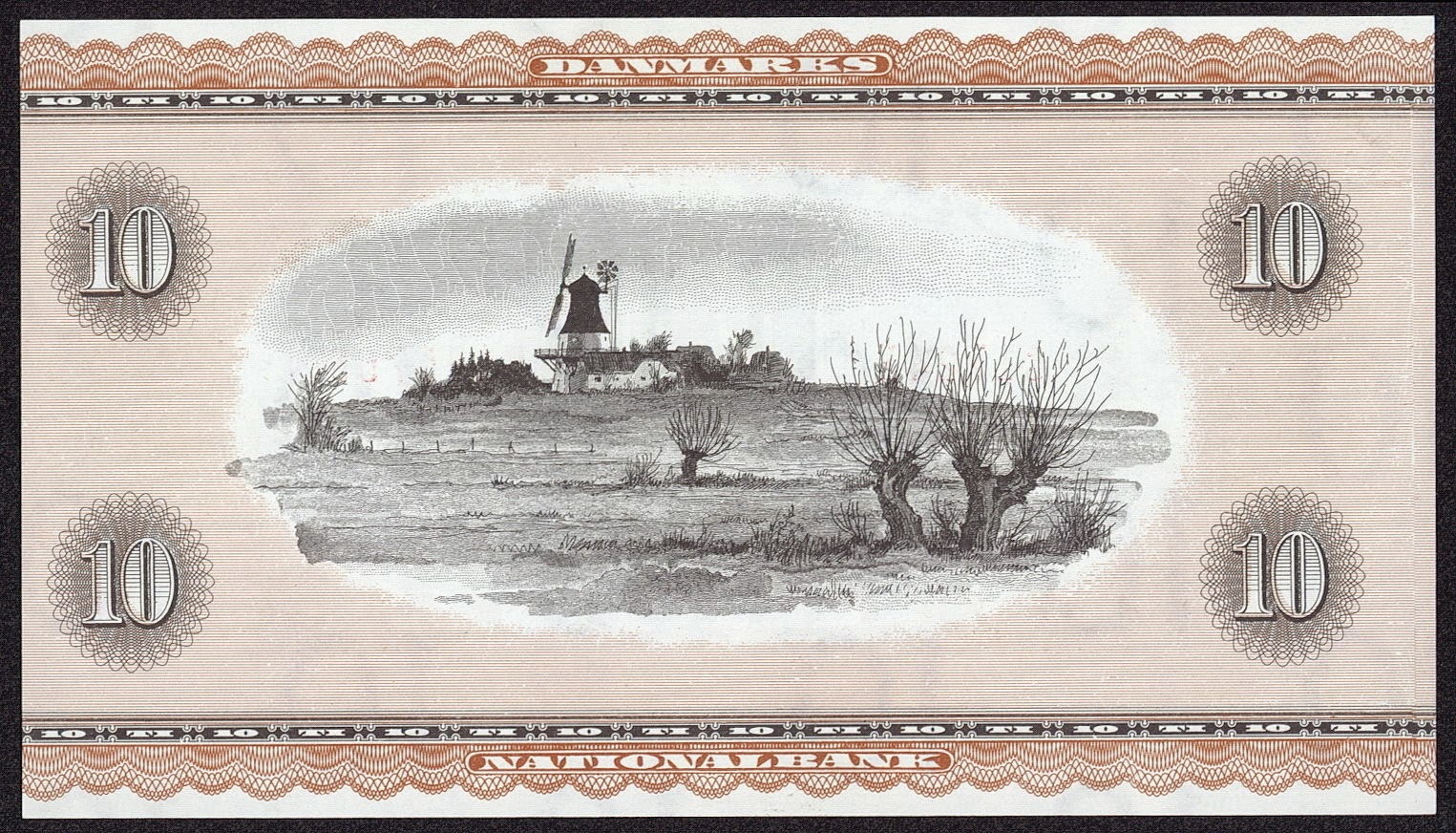 Denmark 10 krone banknote 1936 Hans Christian Andersen|World Banknotes ...