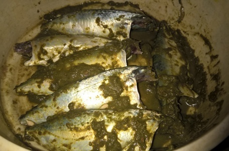 Mackerel Cafreal Masala Rava Fry