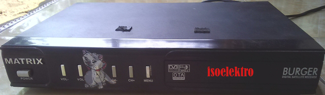 Cara Memperbaiki Receiver Parabola MATRIX Burger Mati Total - ISO Elektro
