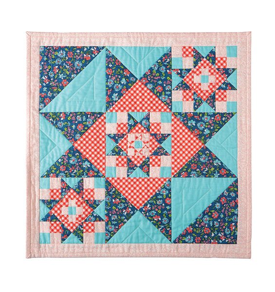 Curlicue Creations: The Modern Mini Star Pattern and Kit is Available ...