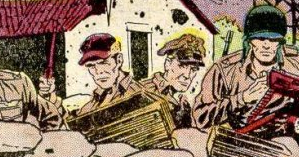 Out of context comic book panel